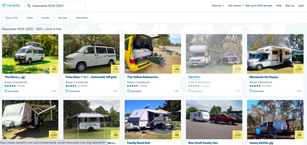 Campervan Hire in Australia - CampervanAU