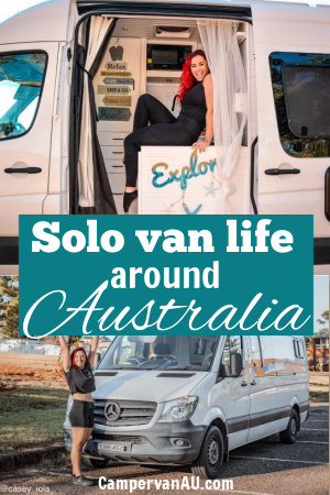 Solo female van life in Australia - CampervanAU